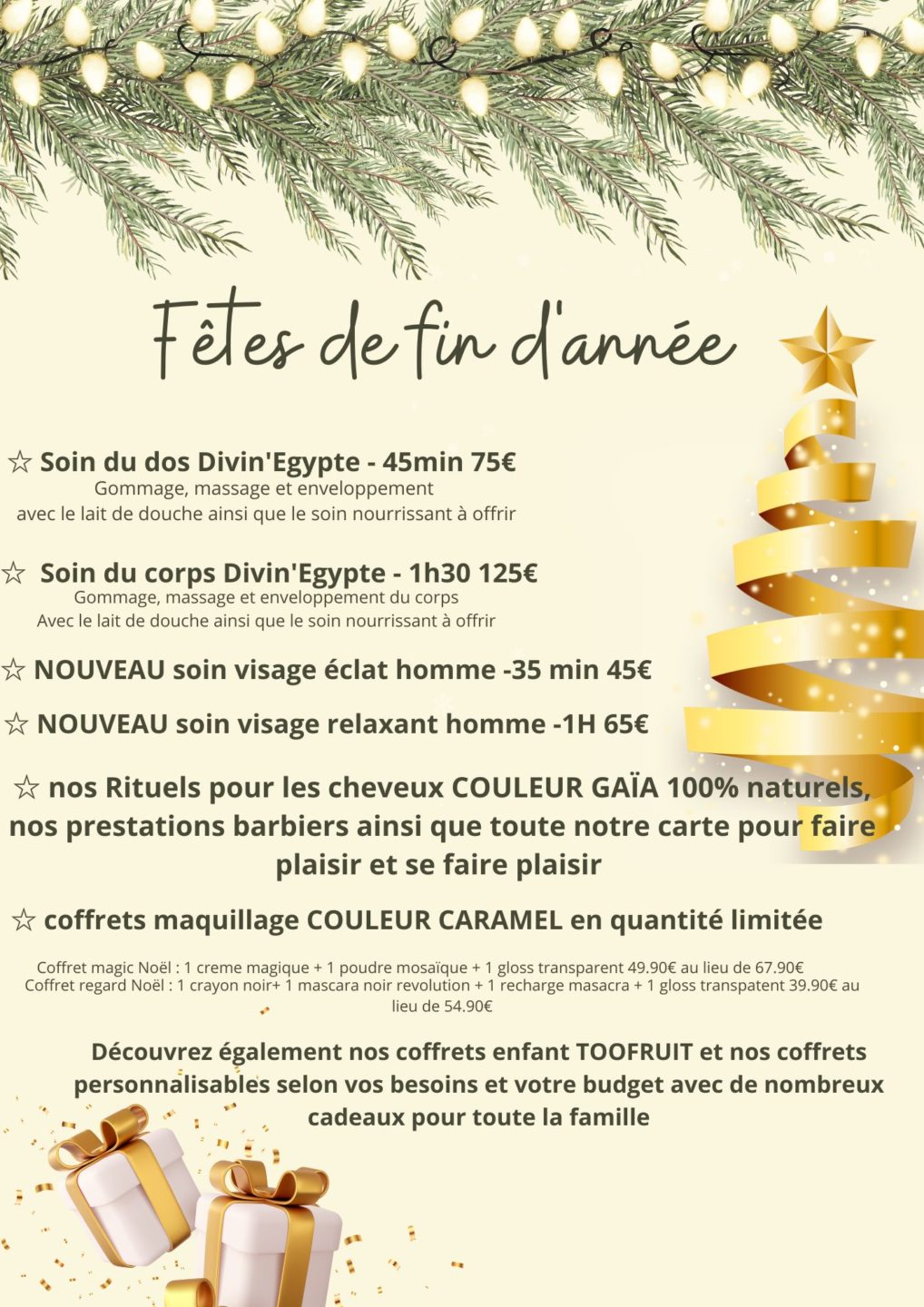 Fêtes de fin d'année